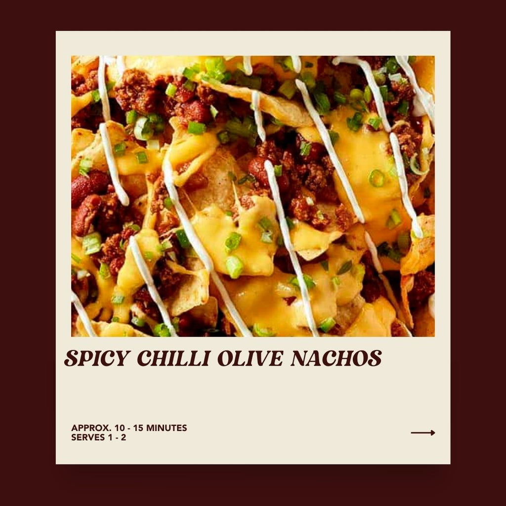 Spicy Chilli Olive Nachos with Bacon – Kiwi Artisan