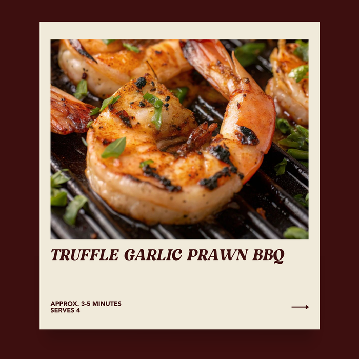 Truffle Garlic Prawn BBQ – Kiwi Artisan